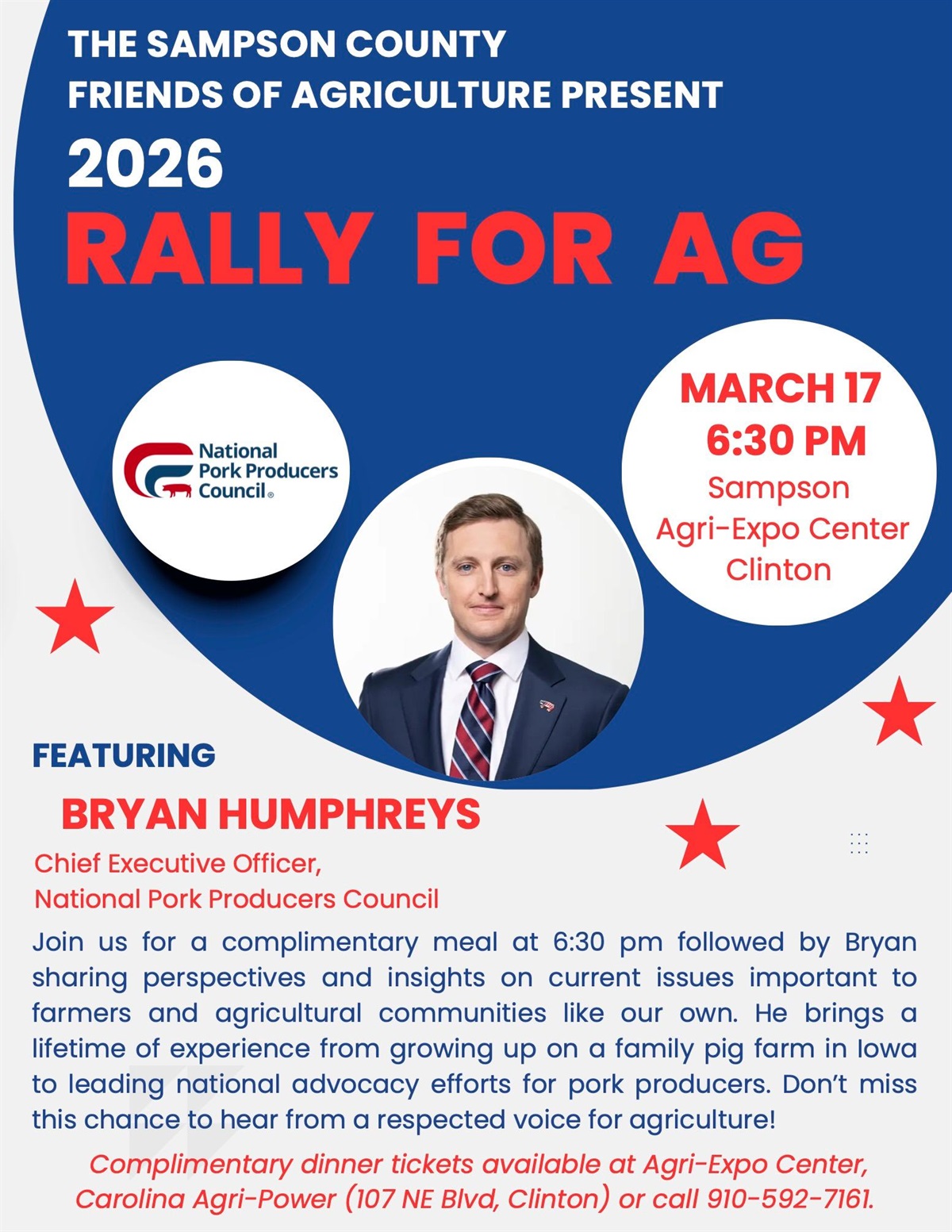 Sampson County Friends of Agriculture Ag Rally - Sampson County Government