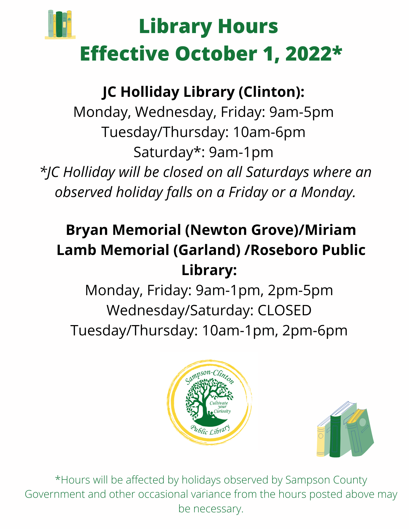 Library - Sampson County Government